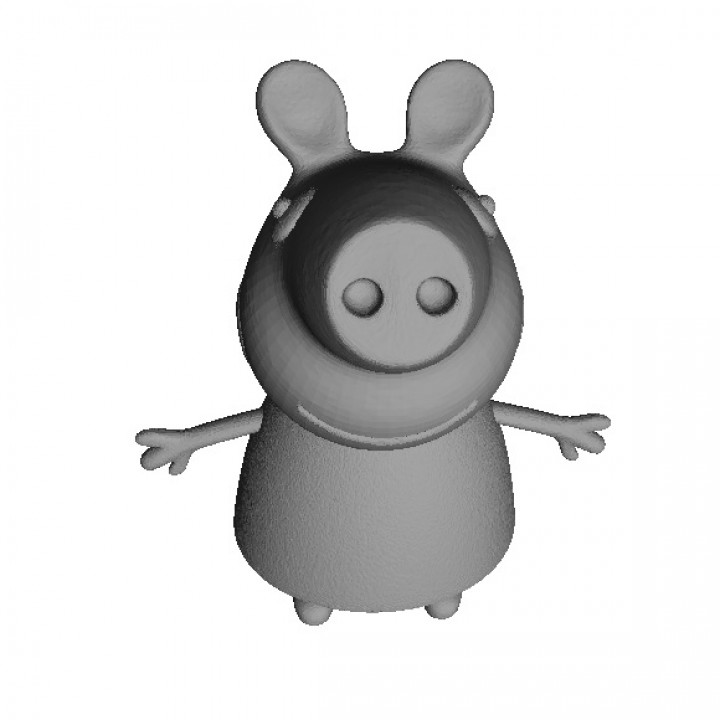 3D Printable Peppa Pig by Alize