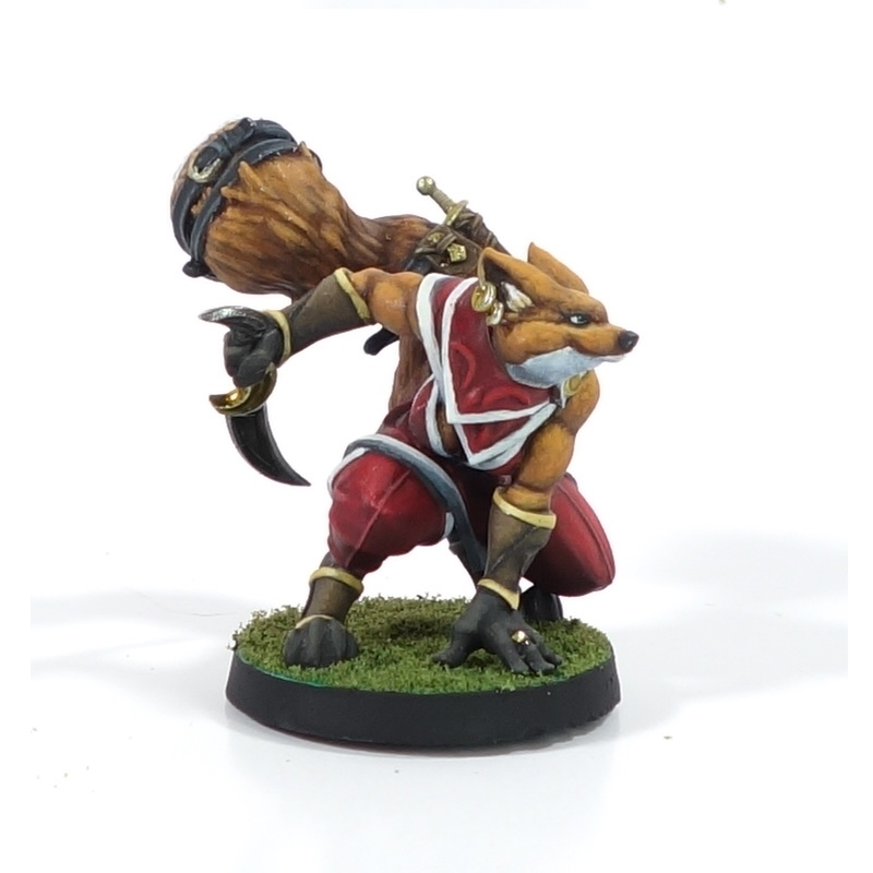3D Printable Foxfolk Rogue by Bite the Bullet