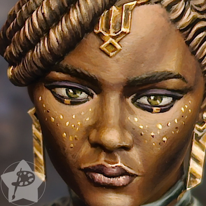 3D Print of Mel Medarda, from Arcane, Fanart Bust by pepijnvandereerden