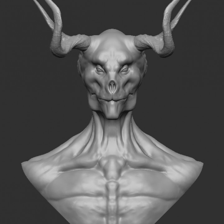 3D Printable Demon by Michael