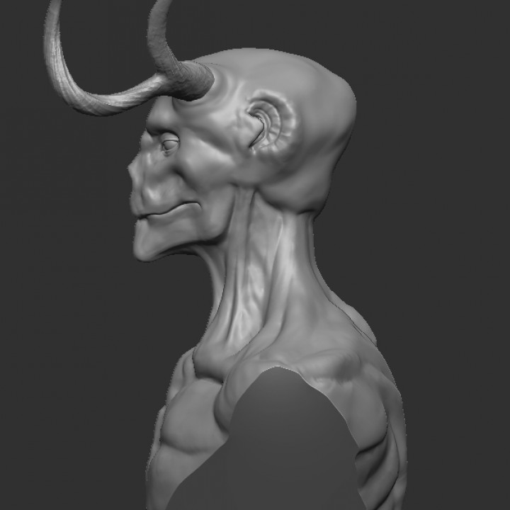 3D Printable Demon by Michael