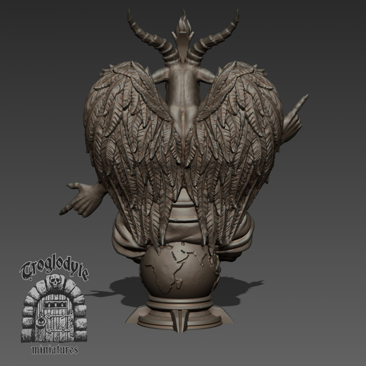 3D Printable Baphomet by Trogdor