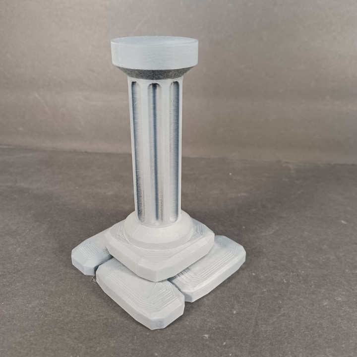3D Printable Stone Column, Set of 3 by Wargame Forge
