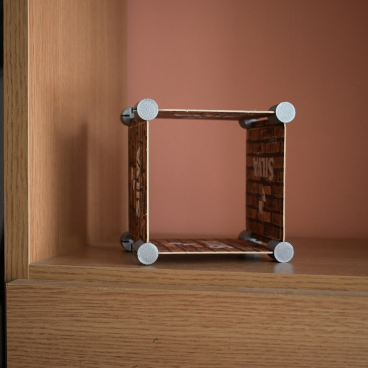 3D Printable Beer coaster shelves by Jakab Kristóf