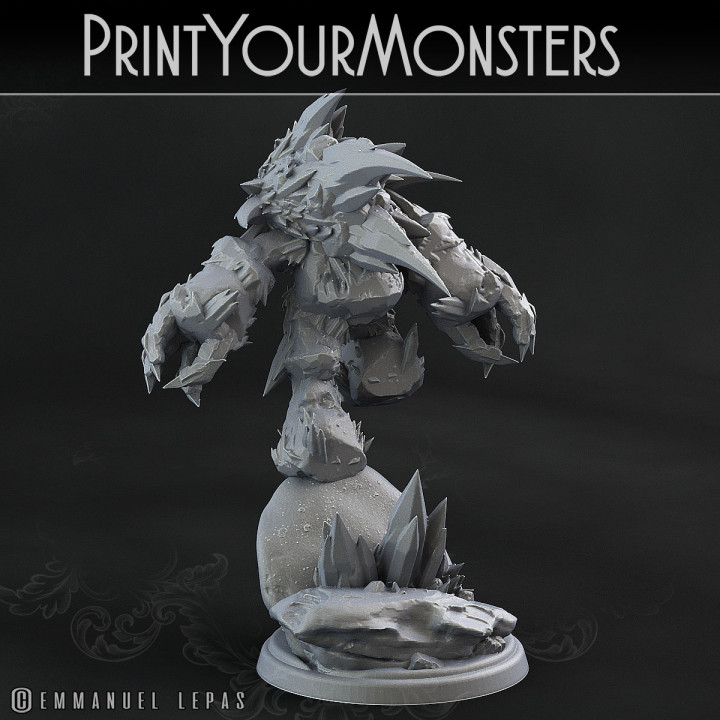 3D Printable ICEHEART LAMPROID 2 by PrintYourMonsters