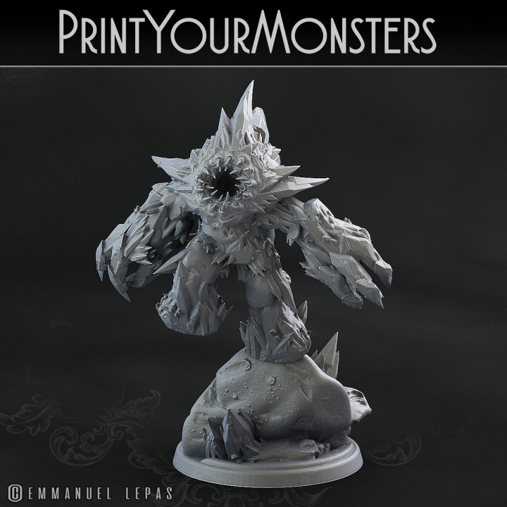 3D Printable ICEHEART LAMPROID 2 by PrintYourMonsters