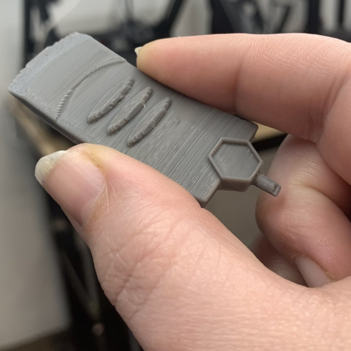 3D Printable Plastic Model Kit Parts Separator by Isekai Heavy Industries