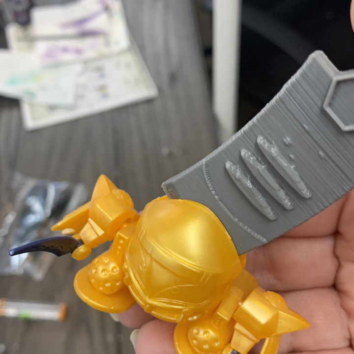 3D Printable Plastic Model Kit Parts Separator by Isekai Heavy Industries