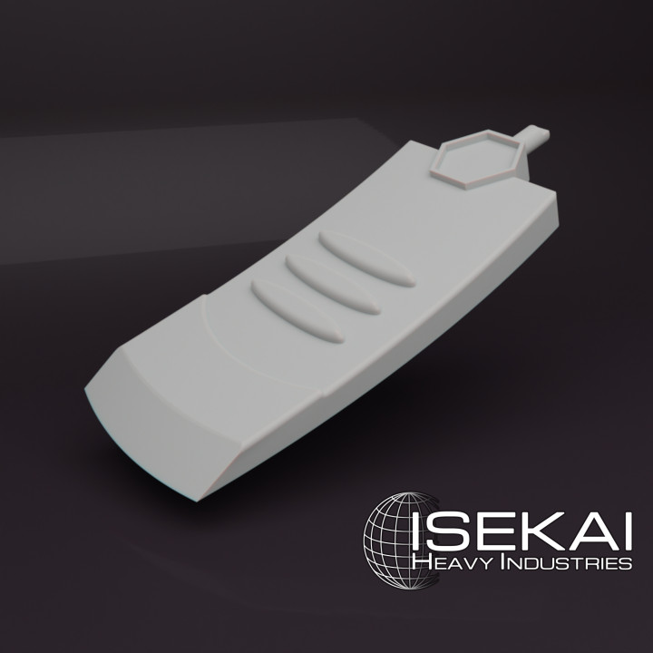3D Printable Plastic Model Kit Parts Separator by Isekai Heavy Industries