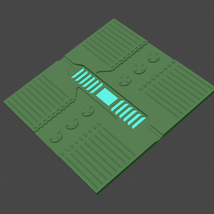 3D Printable ITG - SET A Complete (16 tiles) by Furious Q