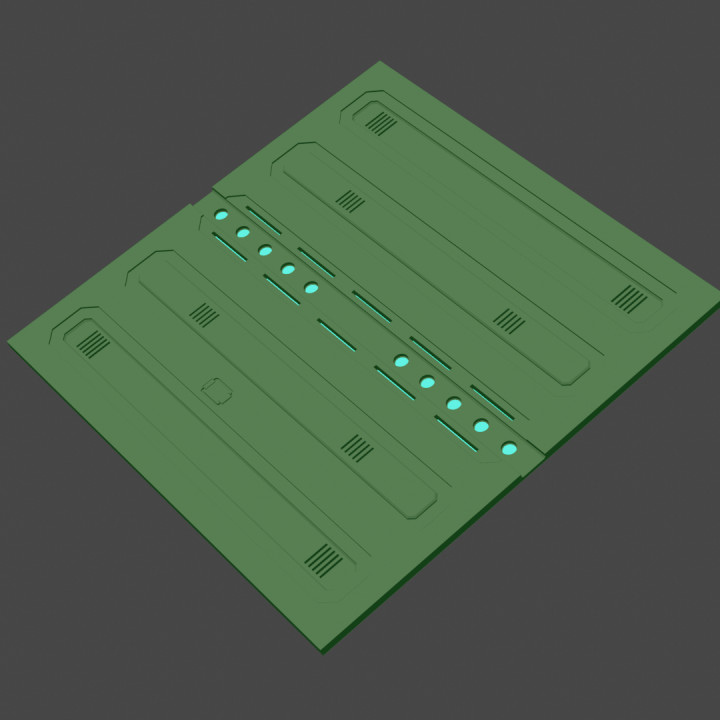 3D Printable ITG - SET A Complete (16 tiles) by Furious Q