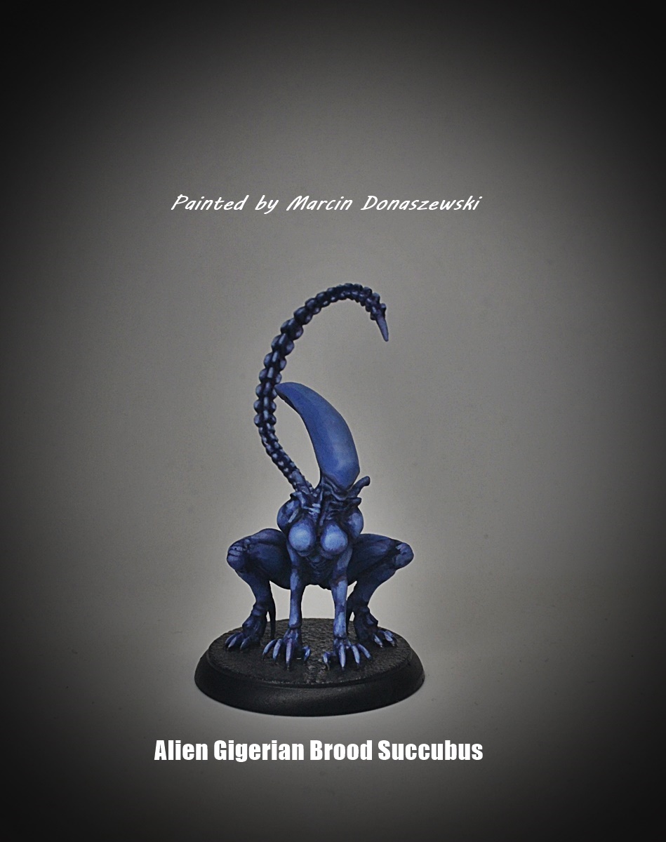 3D Printable GIGERIAN BROOD SUCCUBUS D by PAPSIKELS MINIATURES