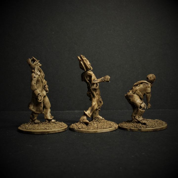 3D Printable Napoleonic Zombies by Knucklebones Miniatures