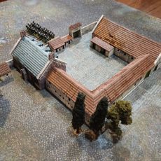 3D Printable Waterloo La Haye Sainte STL files by Jens Najewitz