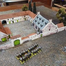 3D Printable Waterloo La Haye Sainte STL files by Jens Najewitz