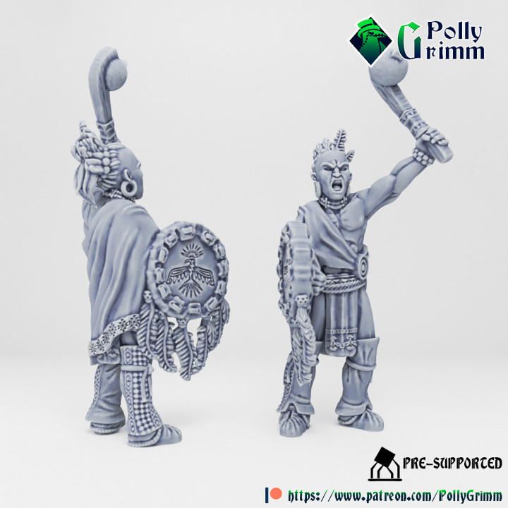 3D Printable Tabletop historic miniature. Wild west set. Native ...