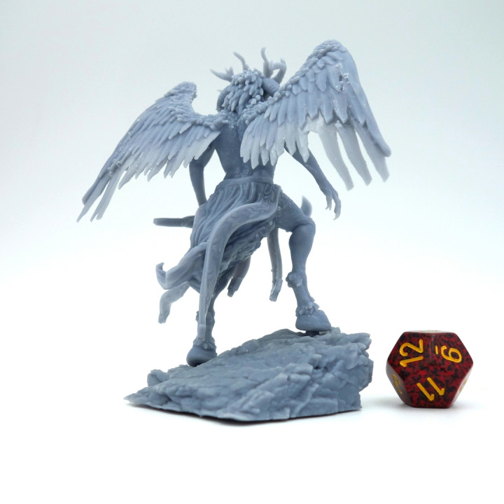 3D Printable Baphomet the Horned Prince of Demons (3 inch/75 mm base, 3 ...