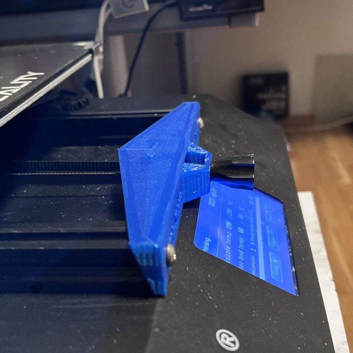 3D Printable CR-X belt tension bracket by Arne Malmin