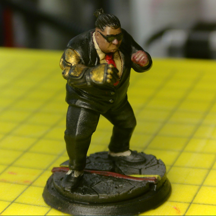 3D Print of CYBER AGENT DAMULAG by Papsikels