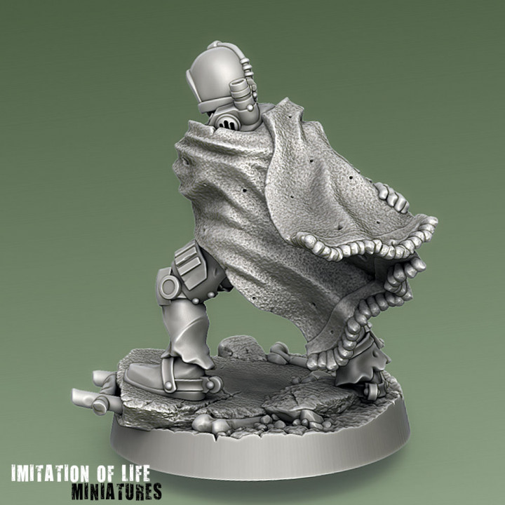 3D Printable The Mysterious Stranger - Post Apocalyptic gunslinger by ...