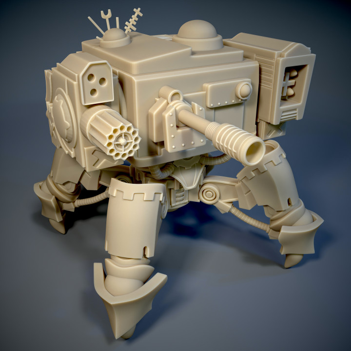 3D Printable Mobile outpost by Mad's Minis