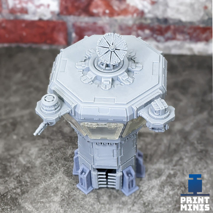 3D Printable Security Control Tower - Narok Prison Collection by Print ...