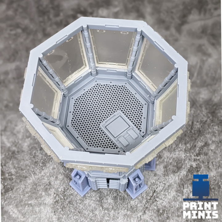 3D Printable Security Control Tower - Narok Prison Collection by Print ...