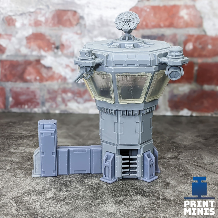 3D Printable Security Control Tower - Narok Prison Collection by Print ...