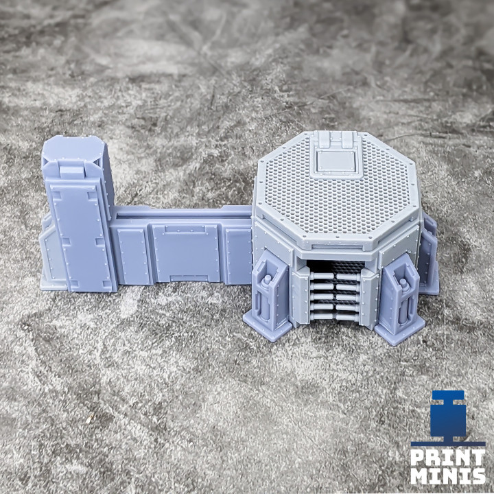 3D Printable Security Control Tower - Narok Prison Collection by Print ...
