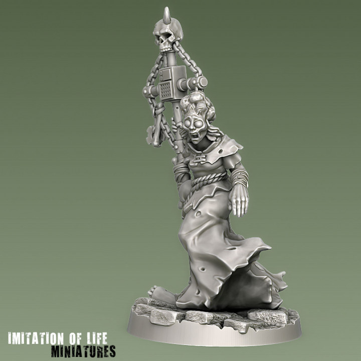 3D Printable Manea the psychic mutant by Imitation of Life Miniatures