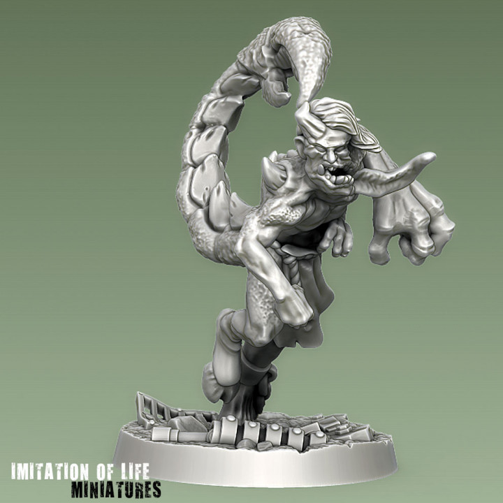 3D Printable Mutant warband bundle #1 by Imitation of Life Miniatures