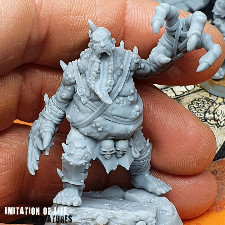 3D Printable Mutant warband bundle #1 by Imitation of Life Miniatures
