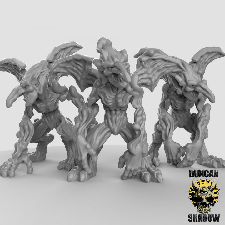 3D Printable Elementals Bundle (PreSupported) by Duncan Shadow