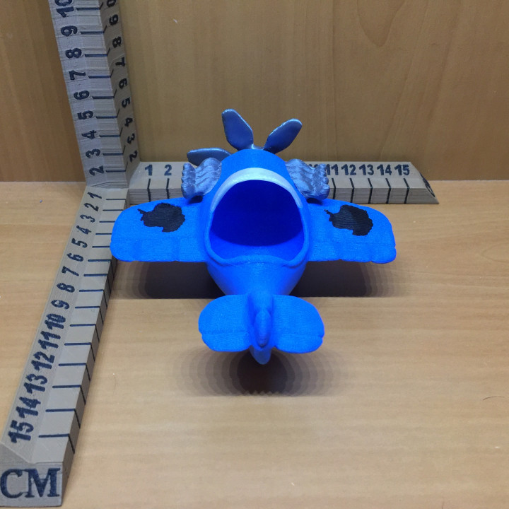 3D Printable Toy Plane by Star Labs 3D, LLC