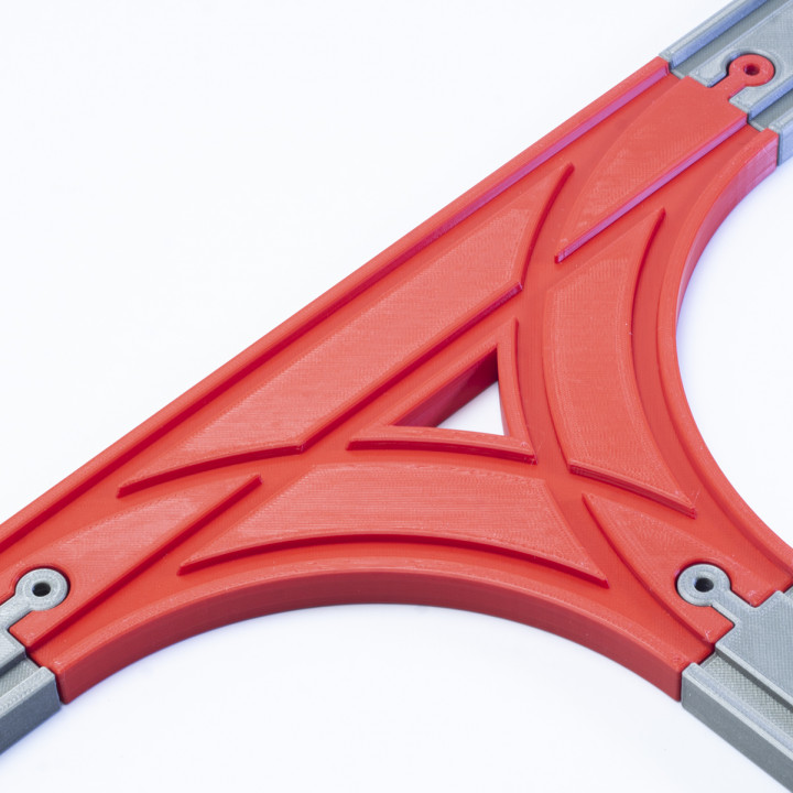 3D Printable T Switch Track - T by Michal Fanta