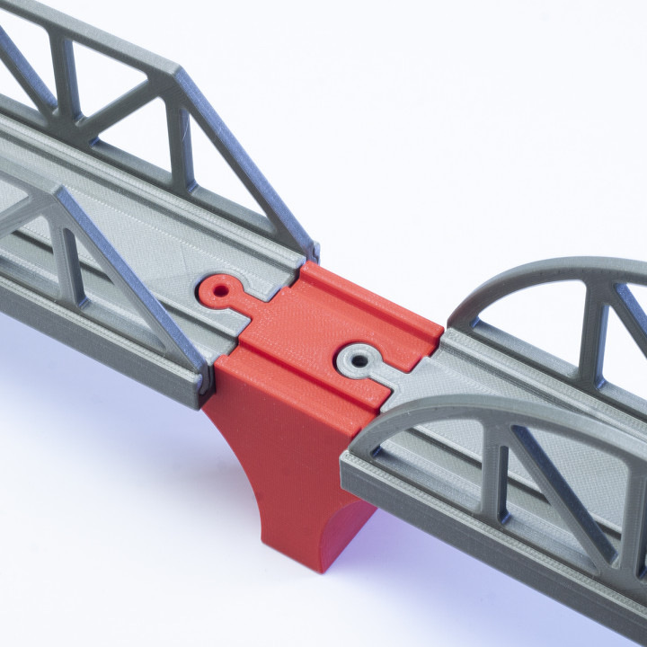 3D Printable Bridge Track - W9 by Michal Fanta