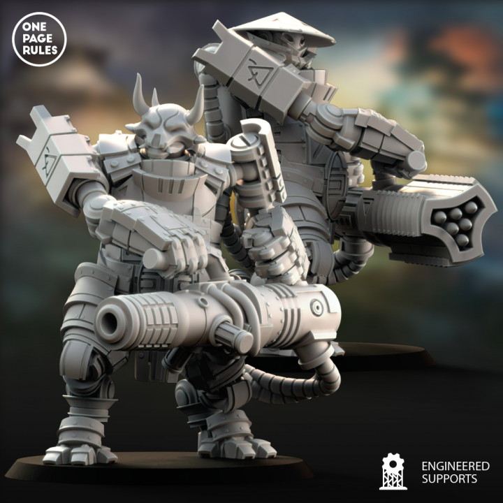 3D Printable ONI Walker - Eternal Dynasty by One Page Rules