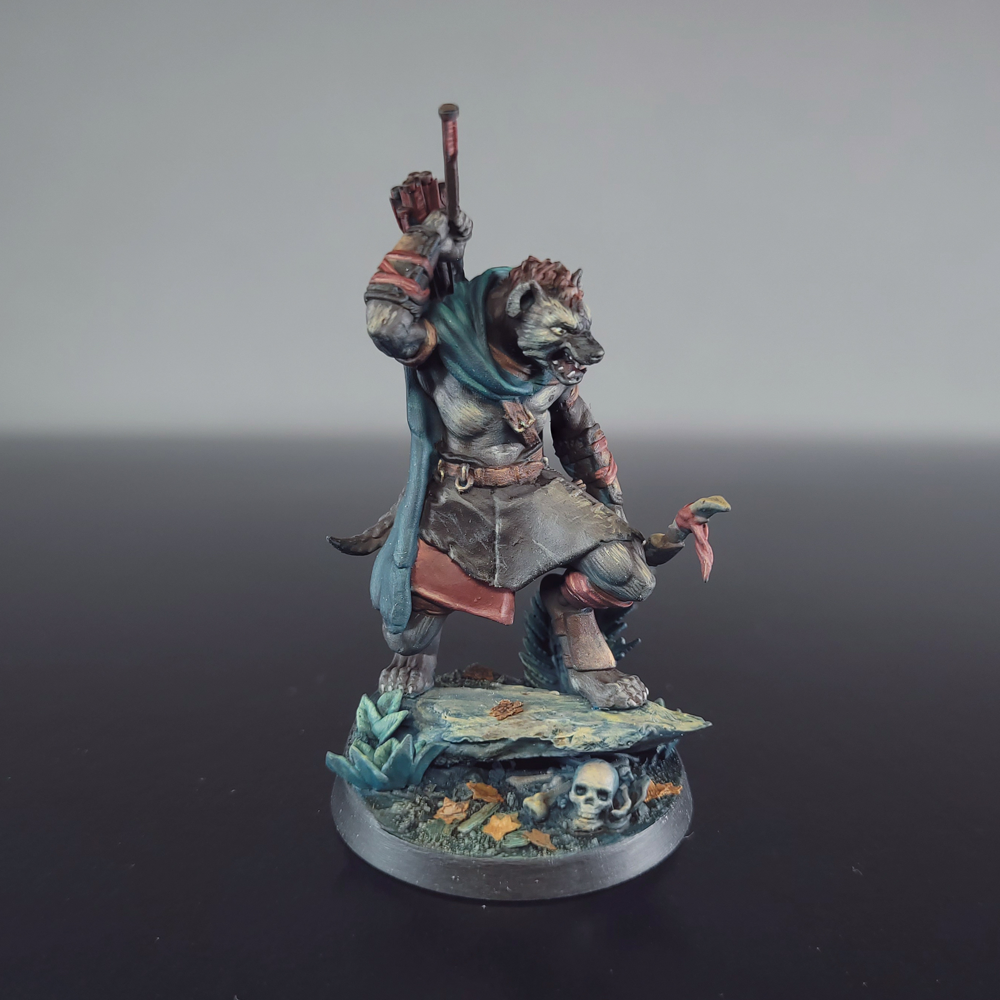3D Printable Waheni Raiders - Beastmen by One Page Rules