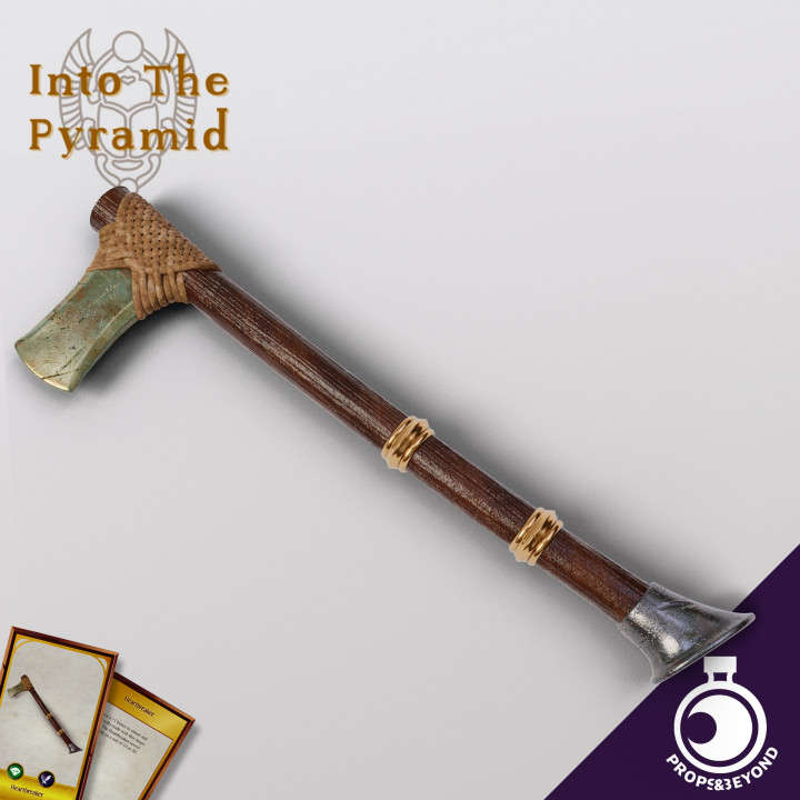 3D Printable Heartbreaker Axe - Miniature Armory Collection by Props&Beyond