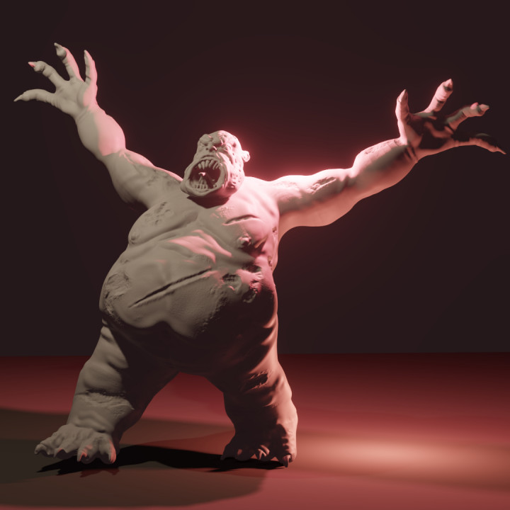 3D Printable Mane Demons (1 inch/25 mm base, 1 inch/28 mm height ...