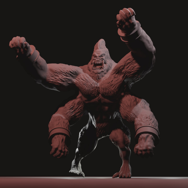 3D Printable Girallon Demons (1 inch/25 mm base, 1.25+ inch/36 mm ...