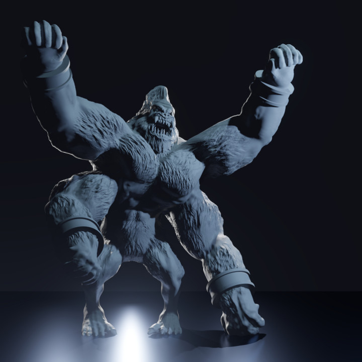 3D Printable Girallon Demons (1 inch/25 mm base, 1.25+ inch/36 mm ...