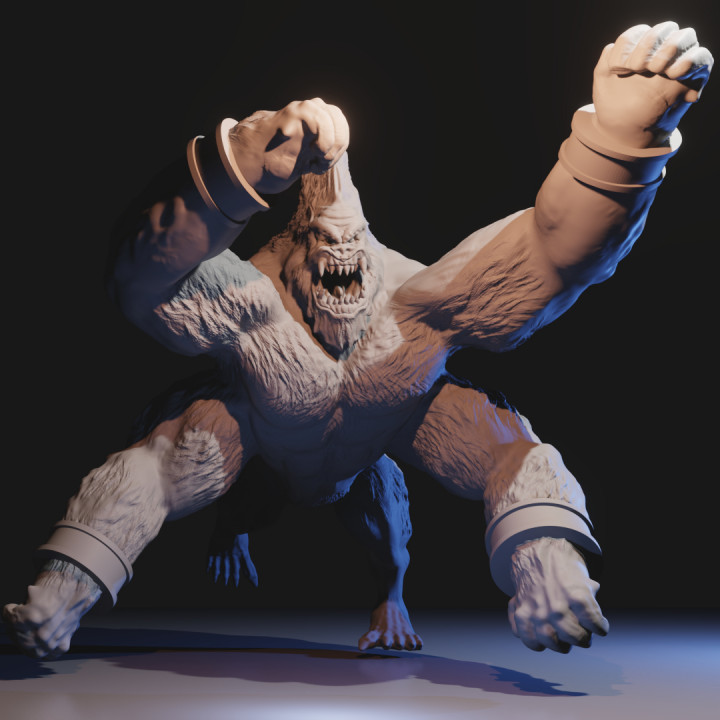 3D Printable Girallon Demons (1 inch/25 mm base, 1.25+ inch/36 mm ...