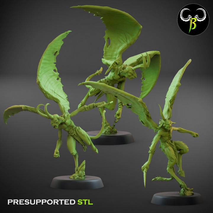 3D Printable Beast'Imp Set B by ClayBeastCreation
