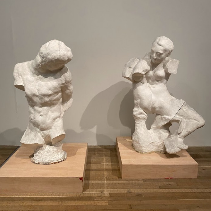 3D Printable The Making of Rodin sculpture by Scan The World