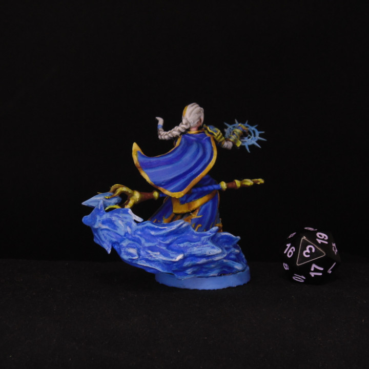3D Printable Marine Mage - 32&54mm scale miniature-wizzard-warcraft by ...