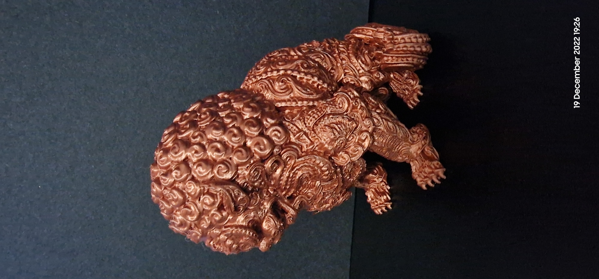 3D Printable Foo lion by Zane Rogers
