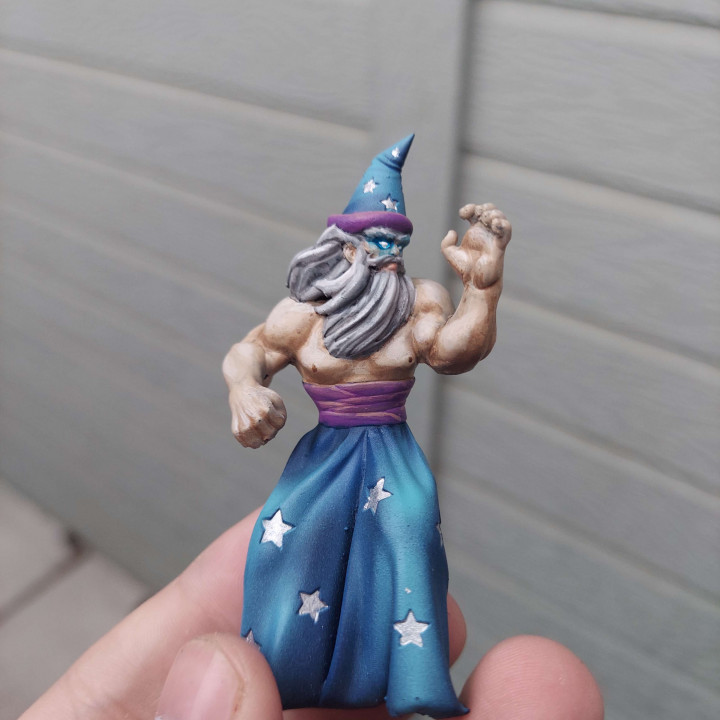 3D Print of Magus the Wizard by metecognition