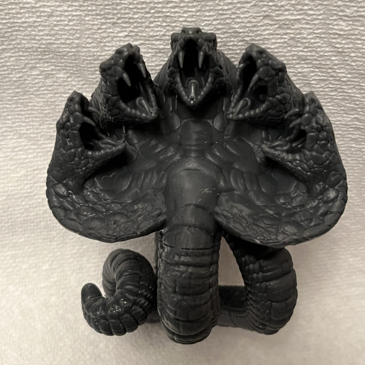 3D Print of Cobra hydra by Dracos