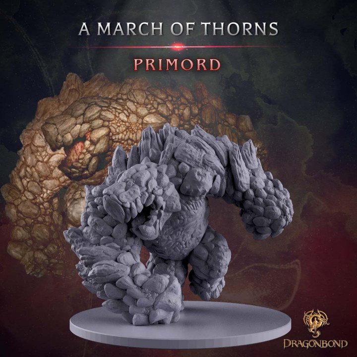 3D Printable Dragonbond: Primord by Draco Studios